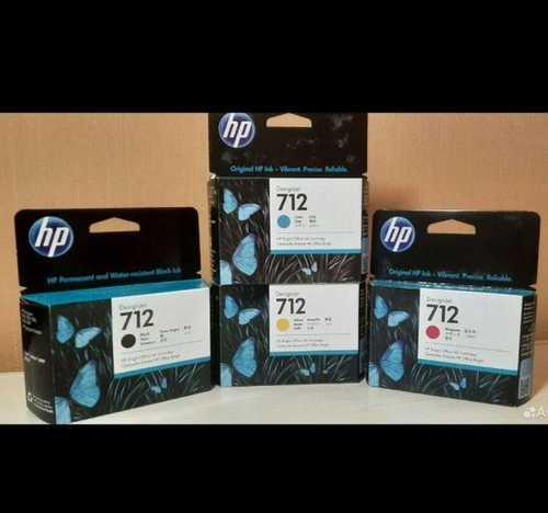 Картридж HP 712, печ голова HP 711, HP 713, HP 731