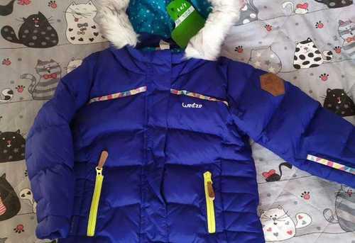Новая зимняя лыжная куртка для девочки wedze