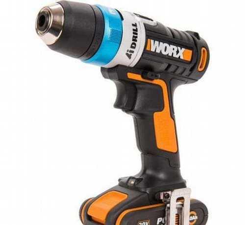 Аккумуляторная дрель-шуруповерт worx AiDrill WX178