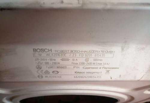 Стиральная машина Bosch wlx201630e на запчасти