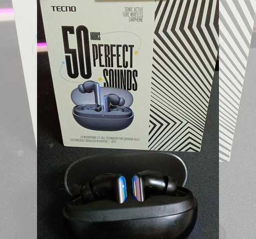 Беспроводные наушники tecno sonic