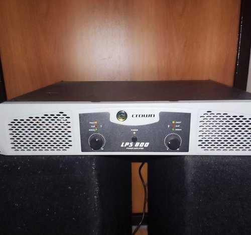 Продам усилители: crown LPS-800, crown XLS-602