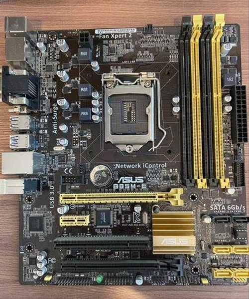 Материнская плата asus B85M-E Сокет 1150