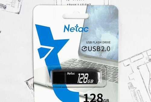 Флешка Netac U351 black 128Gb