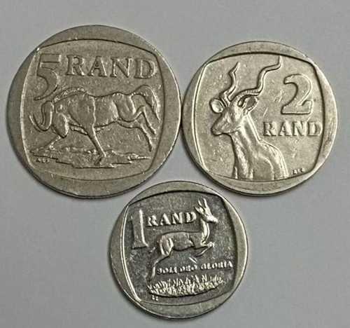 Монеты юар (ранды)