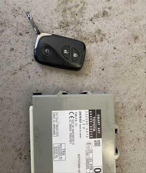 Блок smart key + ключ Lexus GX460 2012г