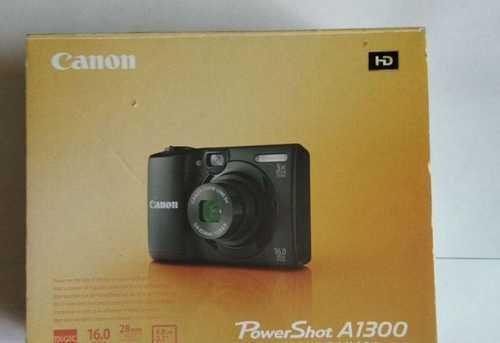 Фотоаппарат canon PowerShot 1300