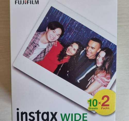 Картриджи instax wide 20 шт