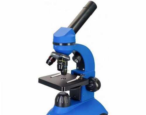 Микроскоп Discovery Nano Gravity с книгой, синий