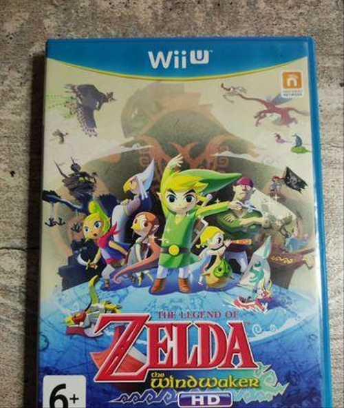 The Legend of Zelda The Wind Waker HD EU Wii U Б/У