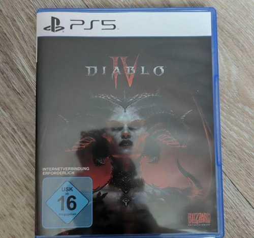 Diablo 4 ps5 диск