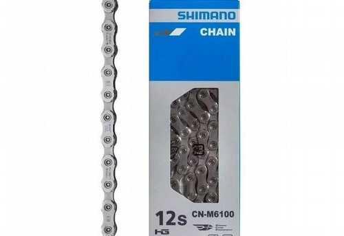Цепь shimano deore, M6100, 12 скоростей