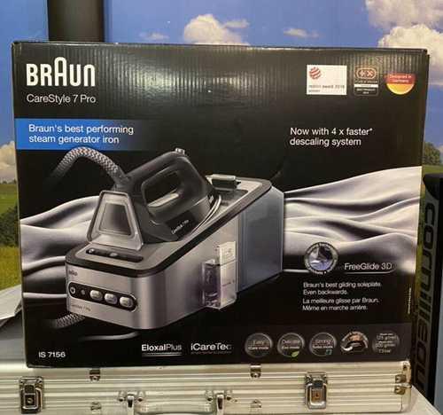 Парогенератор Braun IS 7156 BK CareStyleu 7