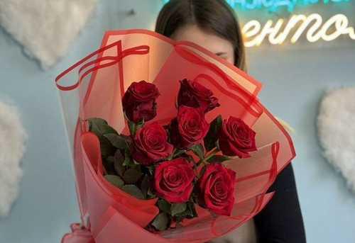 Красные розы Эквадор премиум