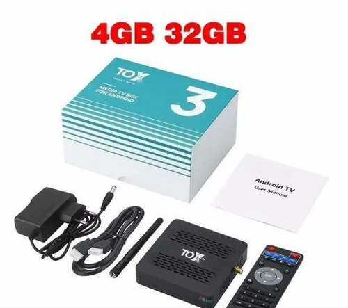 Tv BOX Ugoos TOX 3 4GB-32GB Amlogic s905x4