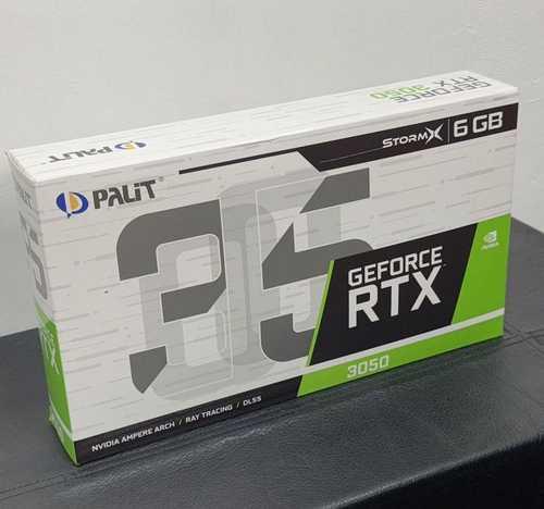 Palit RTX 3050 StormX 6 GB Новая Ситилинк