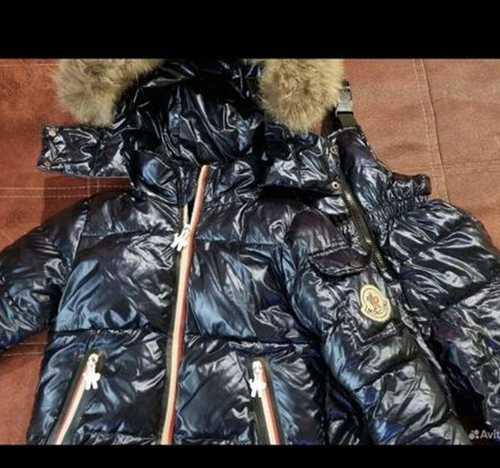 Пуховик moncler детский