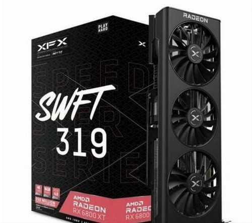 Видеокарта XFX Radeon rx6800xt (RX-68xtaqfd9) swft