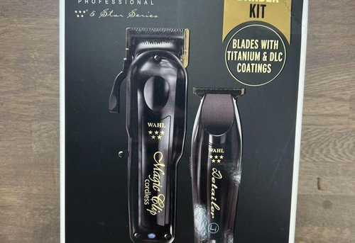 Wahl black magic clip cordless и black detailer