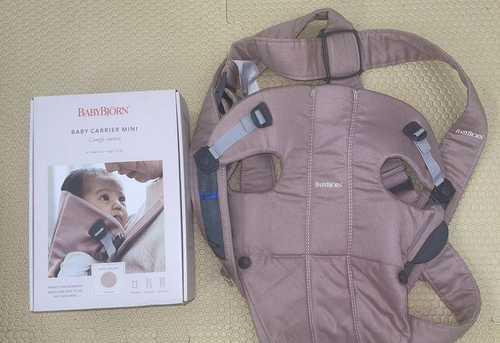 Эргорюкзак babybjorn mini cotton