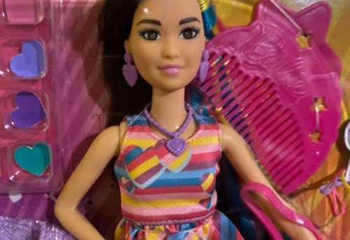 Кукла Барби Barbie Totally Hair Сердечки