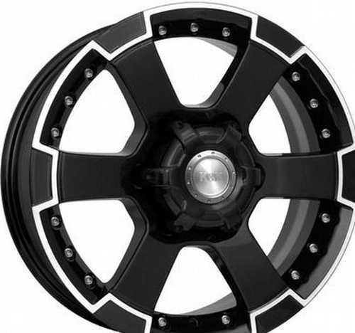 K&K 7x16/6x139,7 ET30 D106,1 M56 (кс593) Алмаз черный