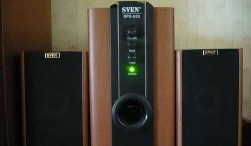 Аудиосистема 2.1 sven SPS-820