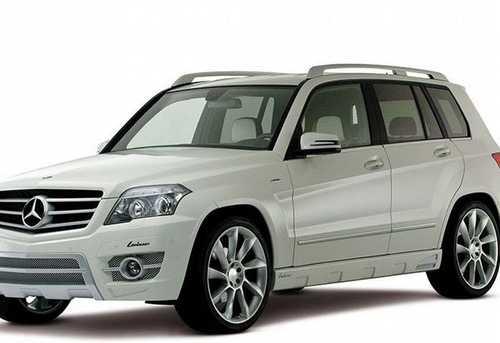 Стекла фар Mercedes GLK X204 2008-2012 левое право