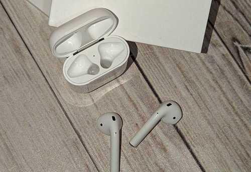 Беспроводные наушники apple airpods 2