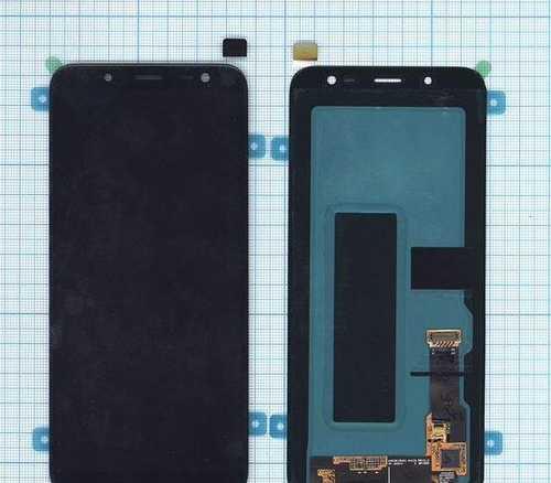 Дисплей для Samsung Galaxy J8 J800F черный