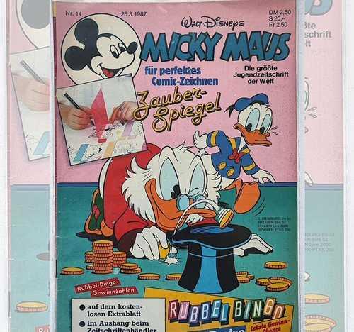 Комикс / Журнал Микки Маус Mickey Mouse №14, 1987