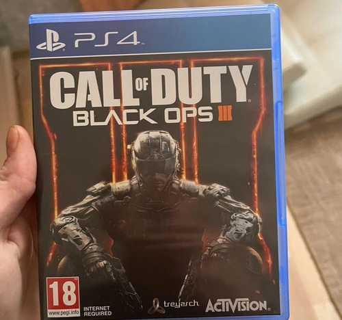 Call of duty black ops 3 ps4 диск