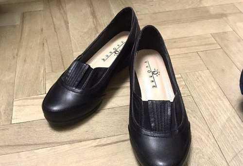Туфли женские черные размер 36 (новые)