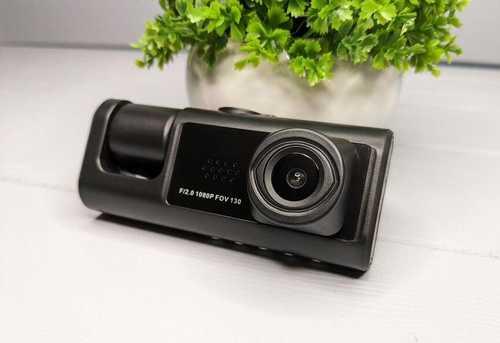 Видеорегистратор с салонной камерой, HD 1080p