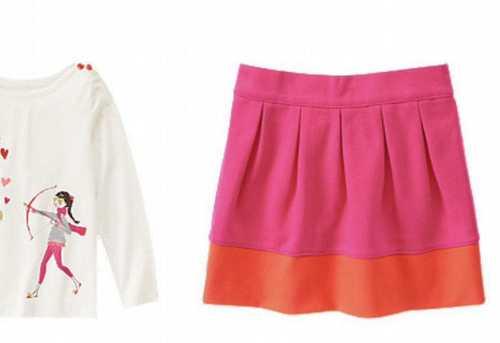 Комплект Gymboree кофточка+юбка 5T