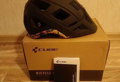 Cube badger шлем велосипедный