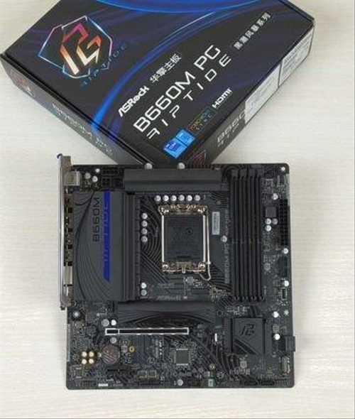 ASRock B660M PG Riptide с bclk разгоном