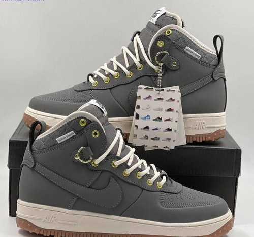 Кроссовки Nike Air Force 1 Duckboot (с мехом) (Арт.56959)