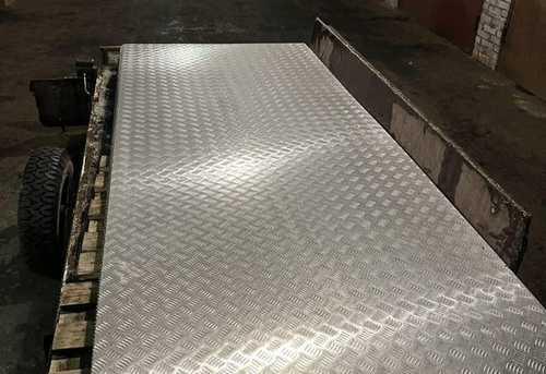 Лист алюминиевый рифленый 1,25мм 3000х1200мм