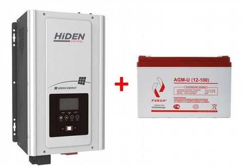 Ибп Hiden Control HPS30-2012 + Рубин AGM-U 12-100