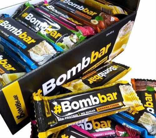 Батончик глазированный bombbar 40 г