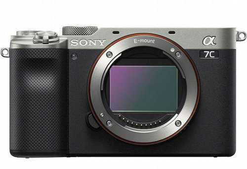 Фотоаппарат Sony Alpha A7С II Body серебро