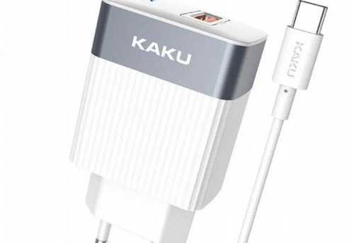 Зарядное устройство для телефона kaku 18W, Type-C