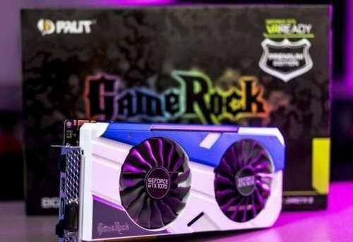 Видеокарта Palit gamerock gtx 1070 8gb