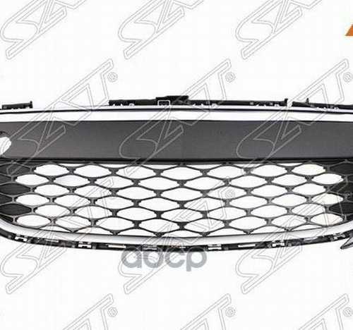 Решетка в бампер Mazda CX-7 09-12 (Спереди/ Под