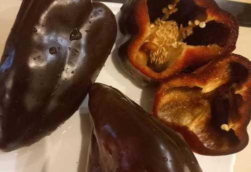 Семена перца шоколадных и фиолетовых