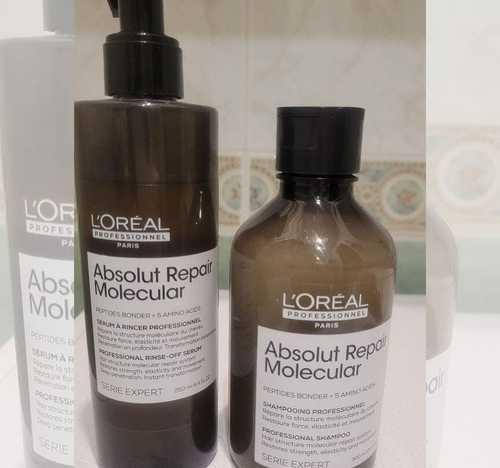 Шампунь и сыворотка L Oreal Absolut Repair