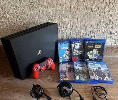 Sony PS4 Pro 1Tb + гарантия