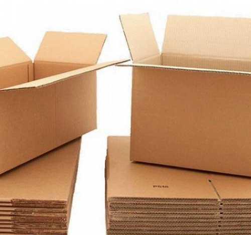 Коробки картонные, пластиковые ящики бу