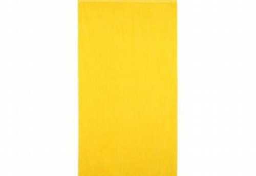 Желтое женское пляжное полотенце с принтом Fab Fab
